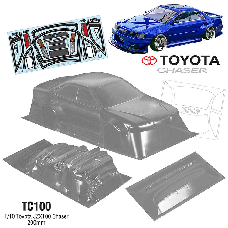 1/10 Toyota JZX100 Chaser, 200mm MST HPI Drift Tamiya Yokomo – L&L models