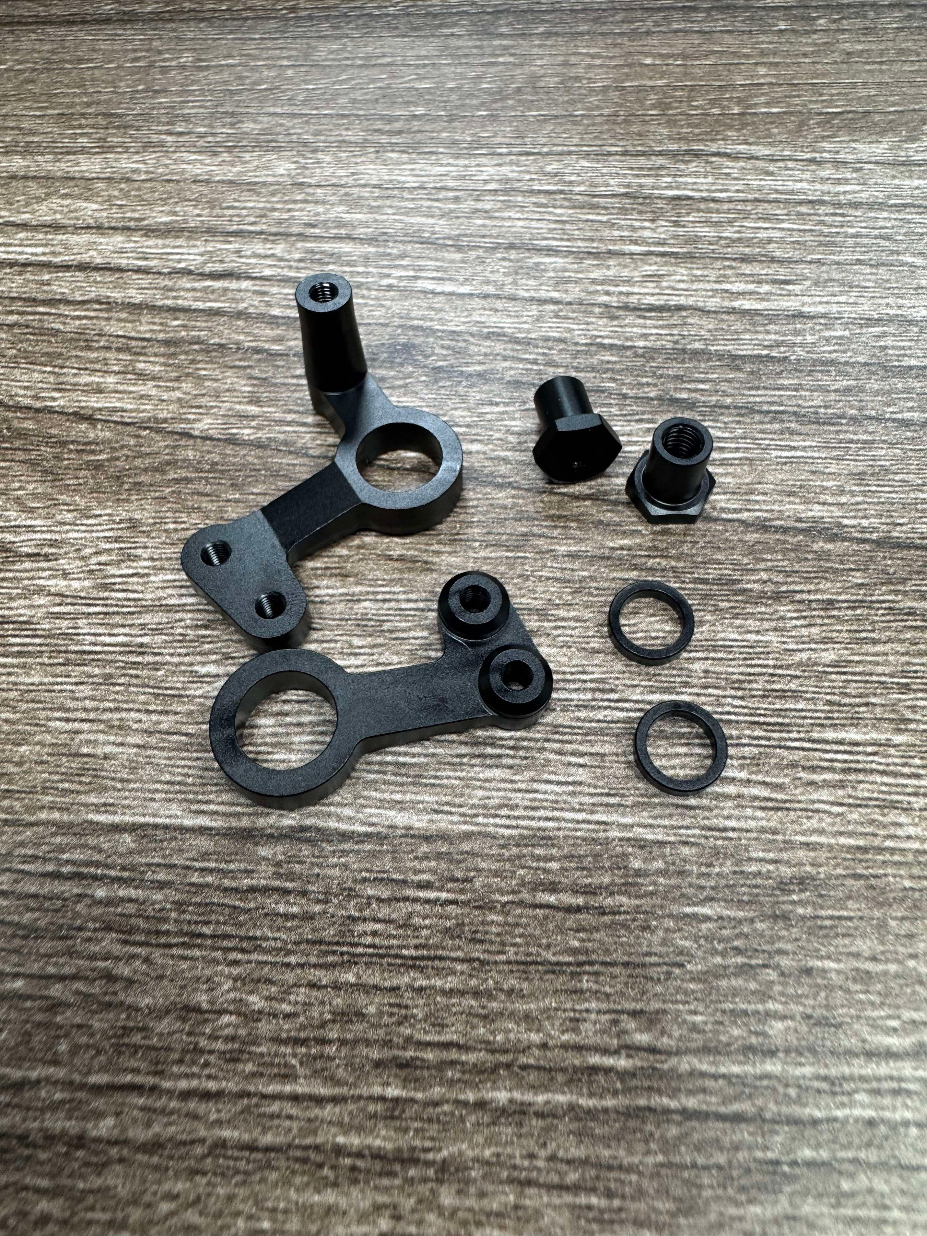 RC10 Aluminum Steering Bell-Crank Set Black – L&L models