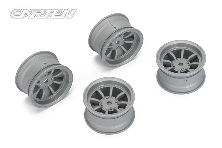 8 Spoke Wheel +4mm (Gray) – L&L models