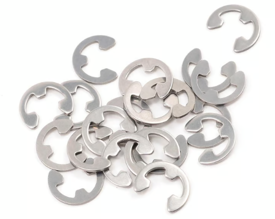 RC10 E Clip (10pcs) Stainless Steel – L&L models