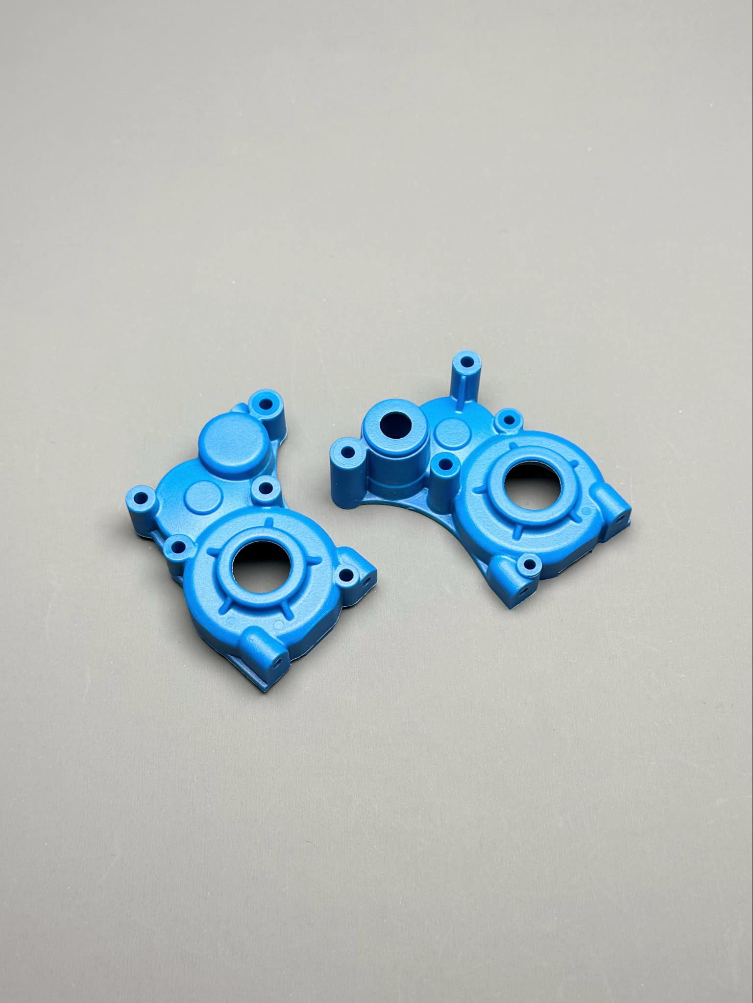 RC10 Gear Transmission case, Blue – L&L models