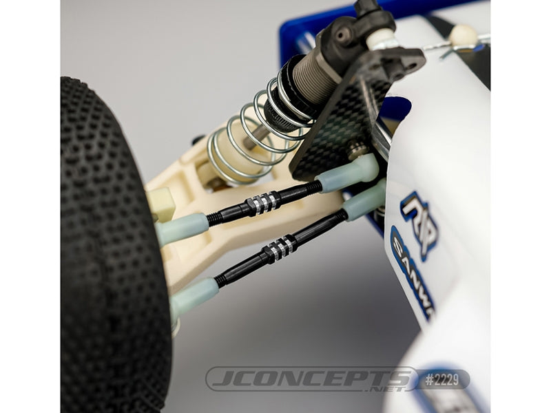 JConcepts RC10 Worlds FIN Ti Turnbuckle Set - Black - 8pcs Part number ...