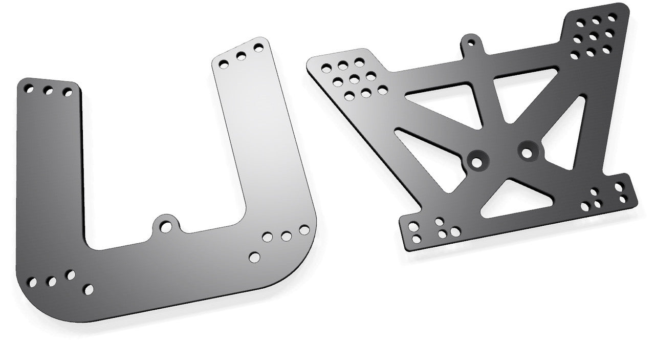 JRX Pro Towers Matte Carbon Set – L&L models