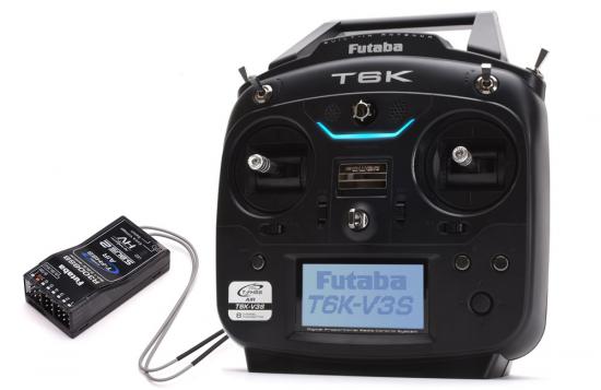 Futaba T6K V3 Transmitter With R3008SB Receiver (Mode 1) FUT05003170-3 ...