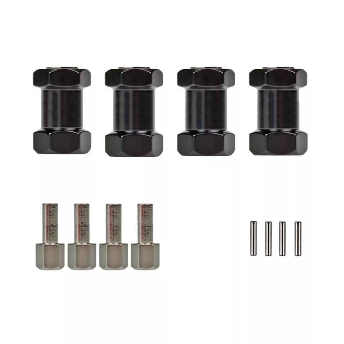 12MM Wheel Hub Hex Adapter 20mm Extension Extender 1/10 SCX10 TRX4 FTX ...