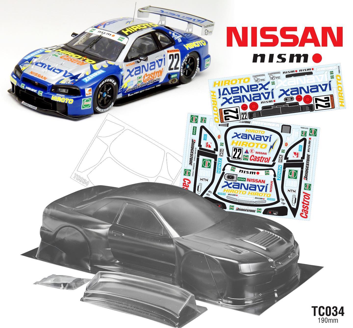 TC034 NISSAN NISMO GTR R34 XANAVI – L&L models