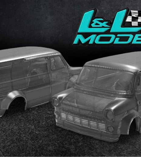 Rally Car Bodies 190mm & 200mm – L&L models