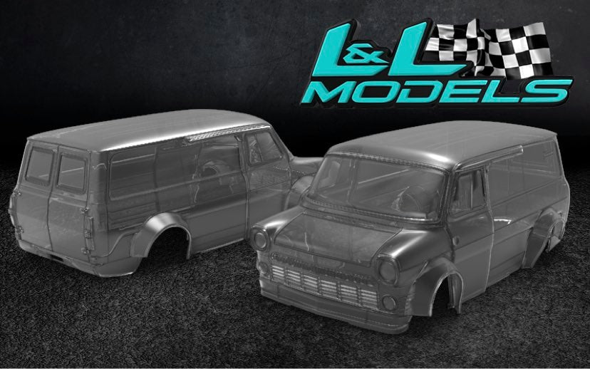 Rally Car Bodies 190mm & 200mm – L&L models