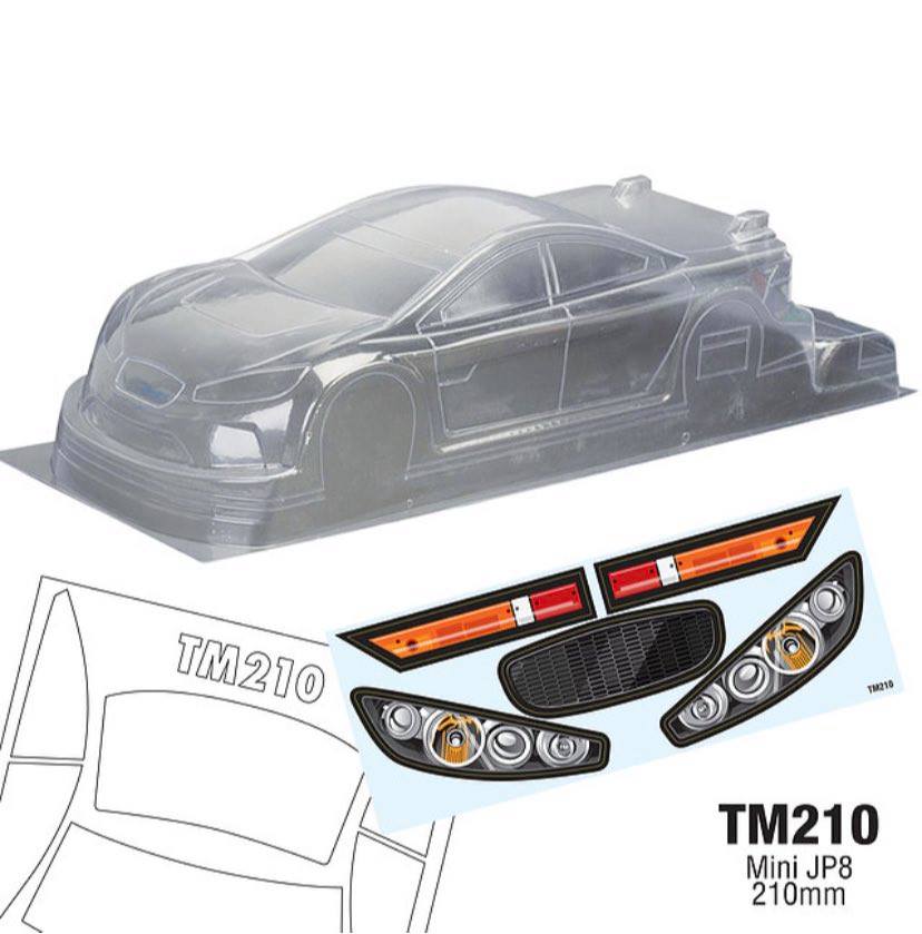 TM210 1/10 JP8 Body Shell – L&L models