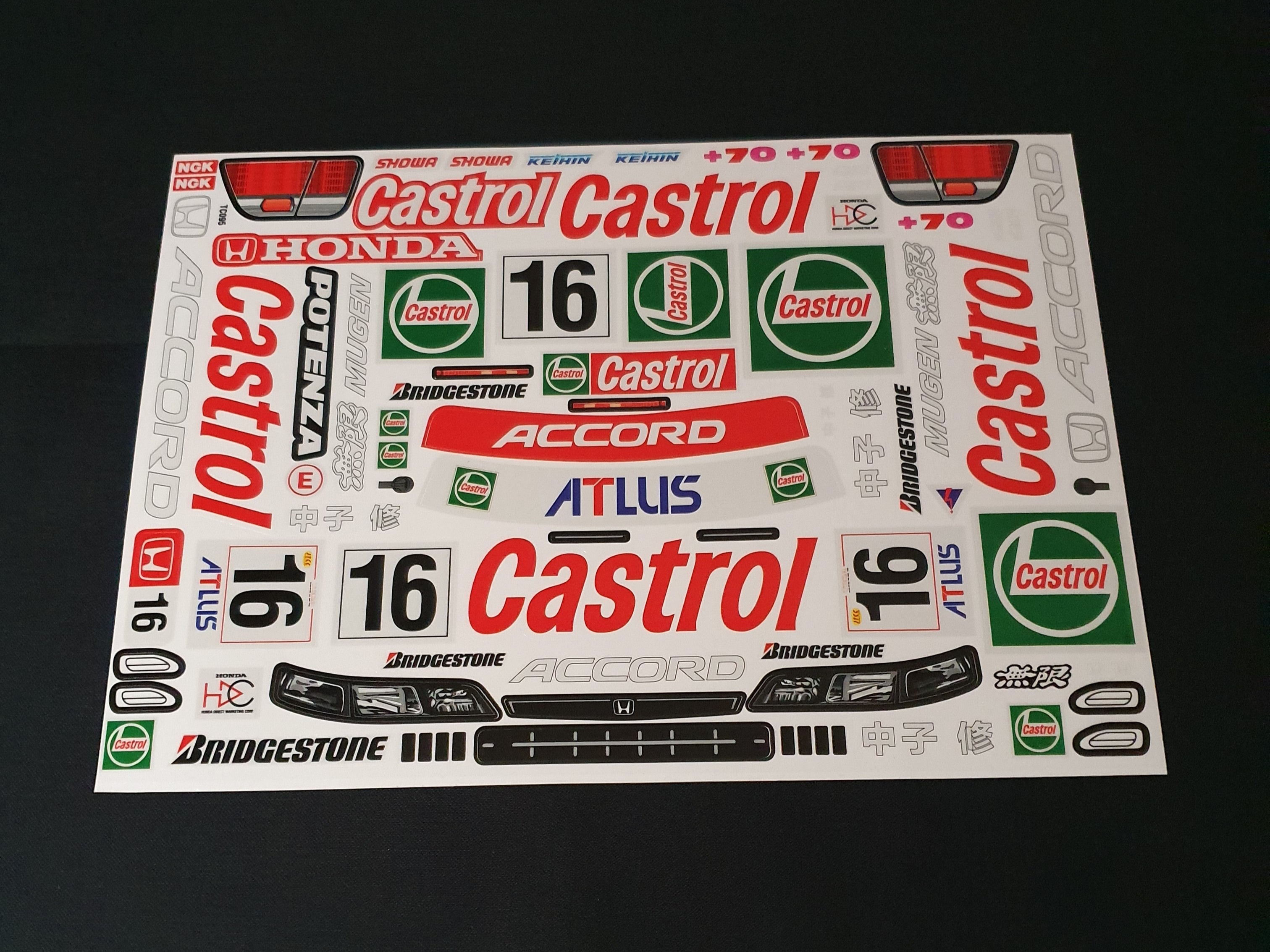 Honda Accord Castrol – L&L models