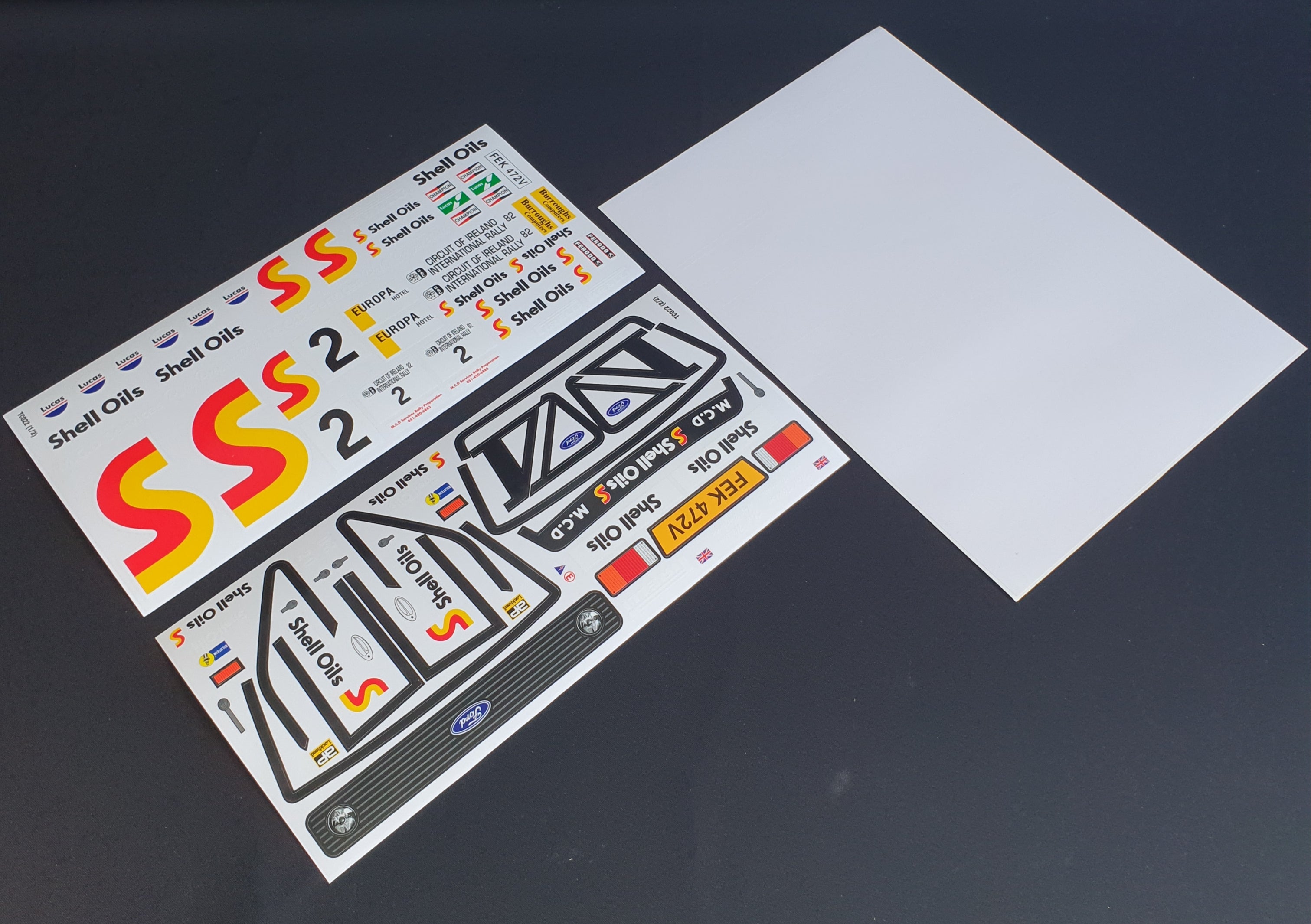 Ari Vatanen Mk2 decal set – L&L models