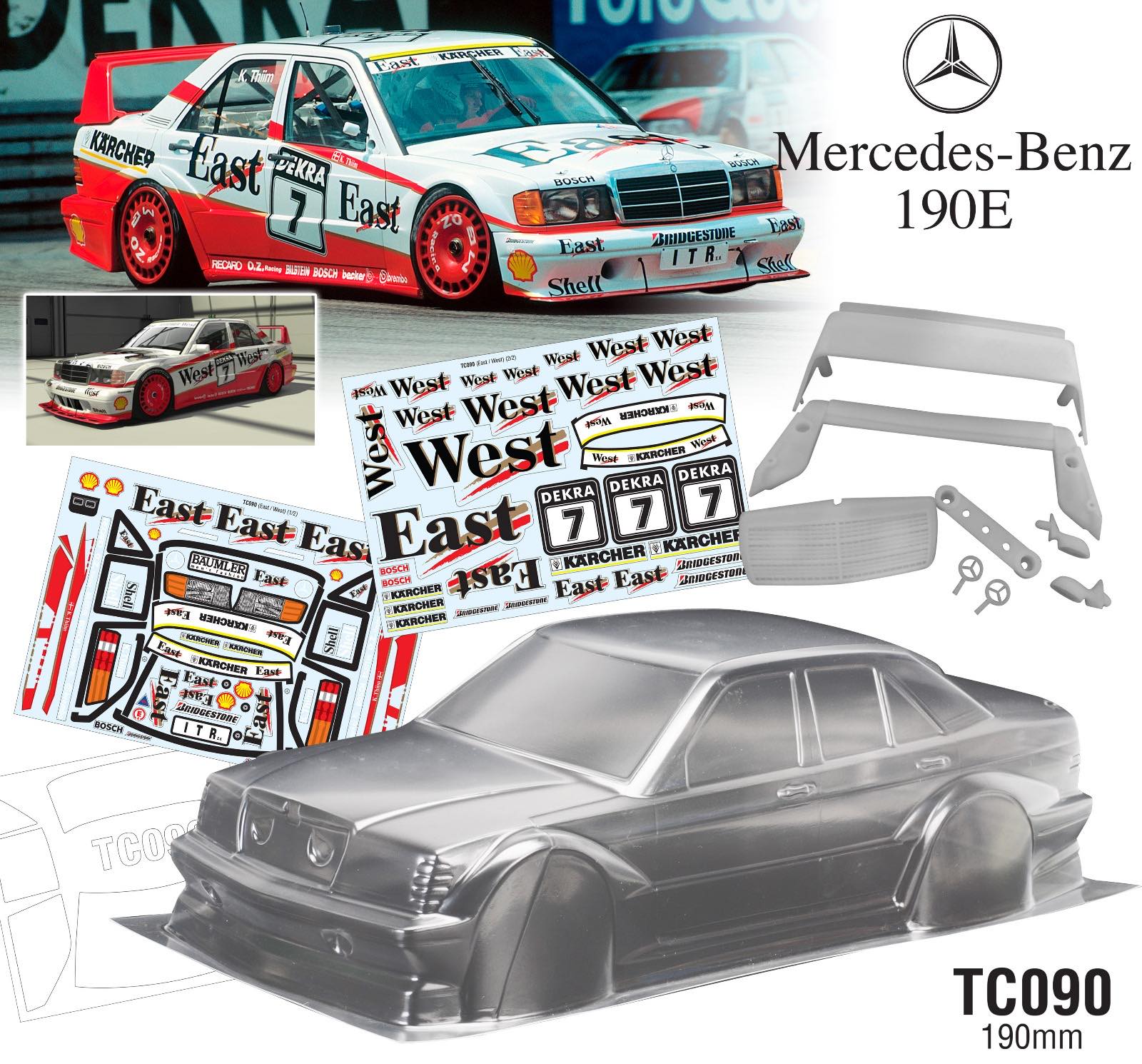 TC090 190E, 190mm EAST AND WEST – L&L models