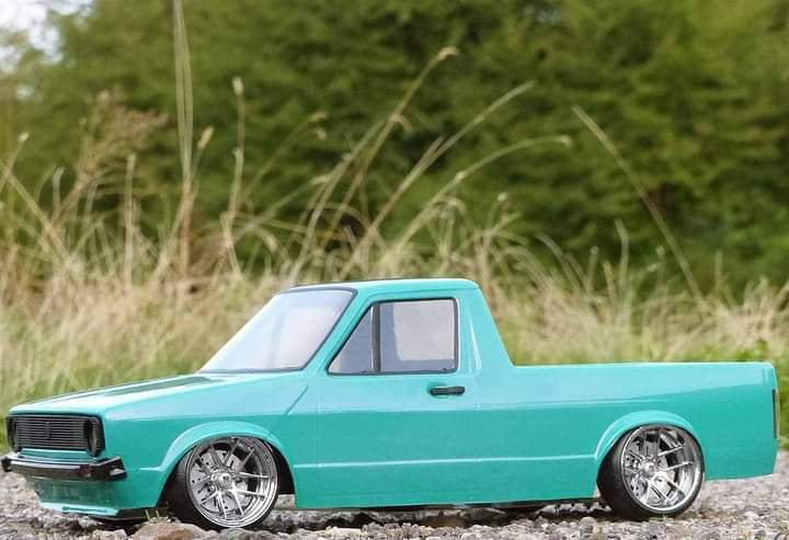 TC016 VW Caddy Body Shell (190mm x 258mm) – L&L models
