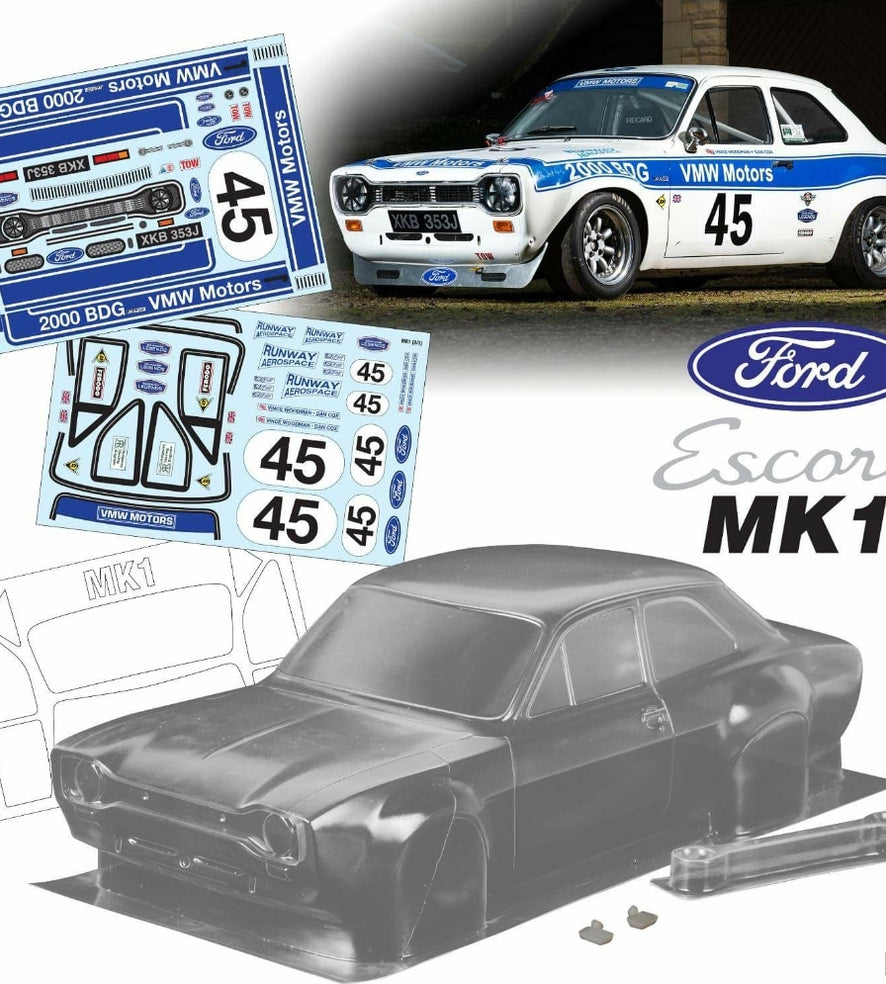 Rally Car Bodies 190mm & 200mm – L&L models