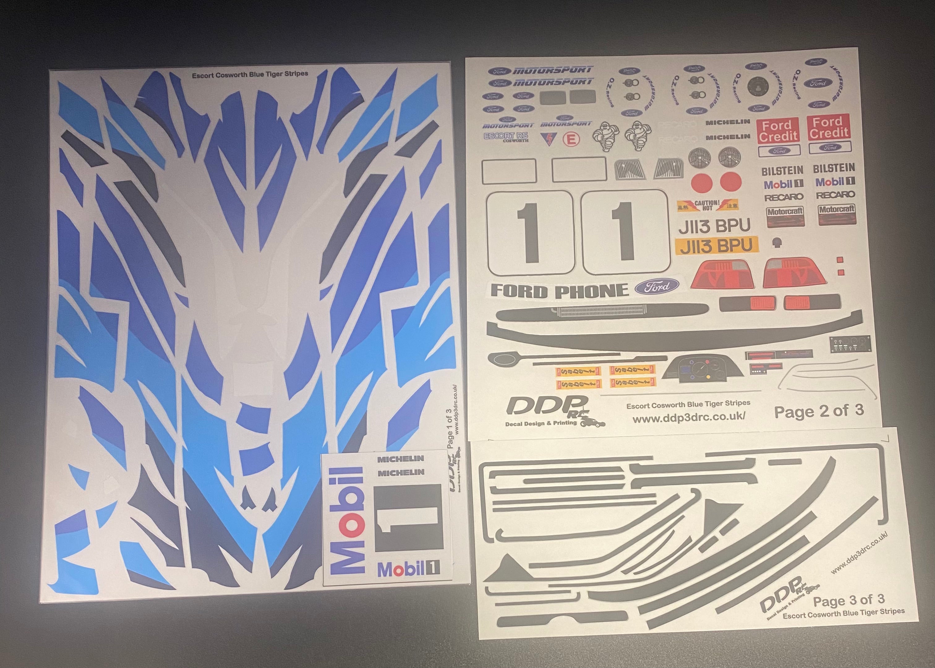 Ford Escort Cosworth Tiger Stripe – L&L models